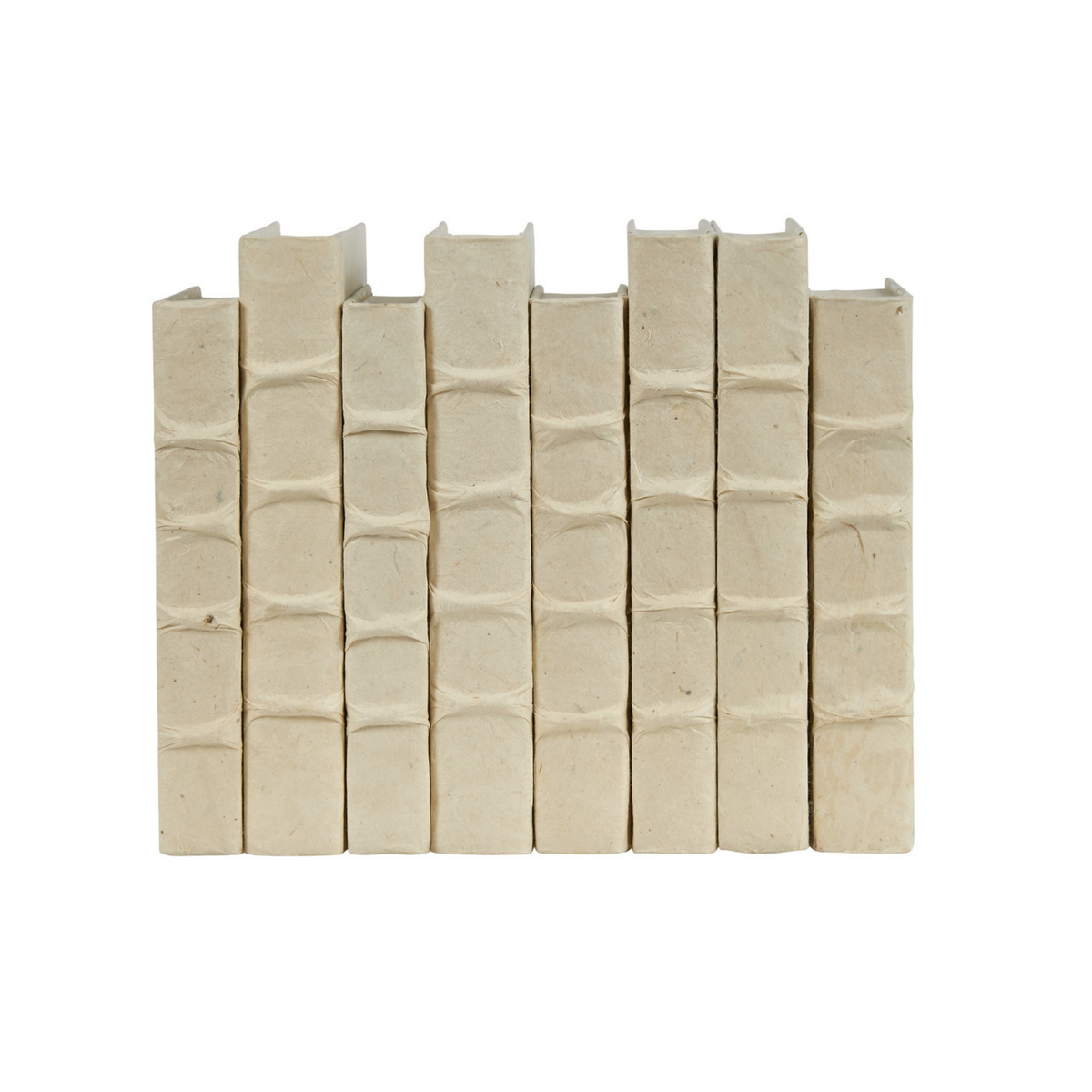 Raised Bands-Cream Parchment Book | Southern Palms Furniture & Decor