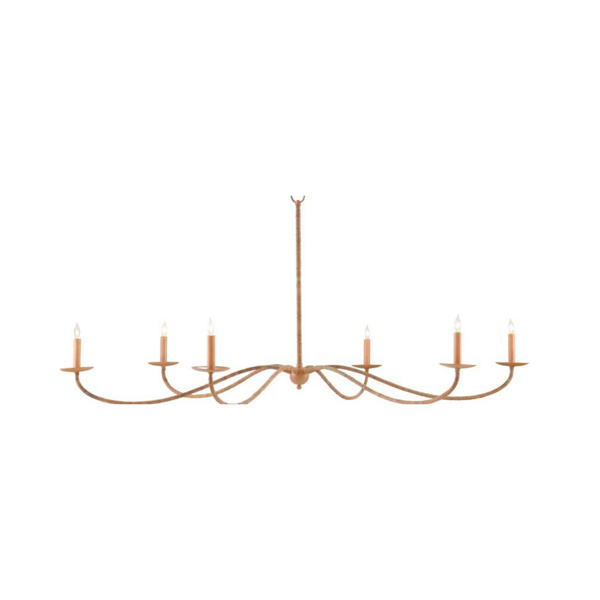 Saxon Rattan Chandelier | Southern Palms Furniture & Decor